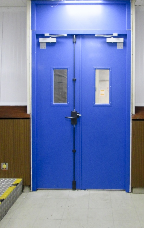 Steel Door Transom and side panels