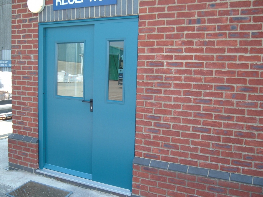 Steel Door Transom and side panels